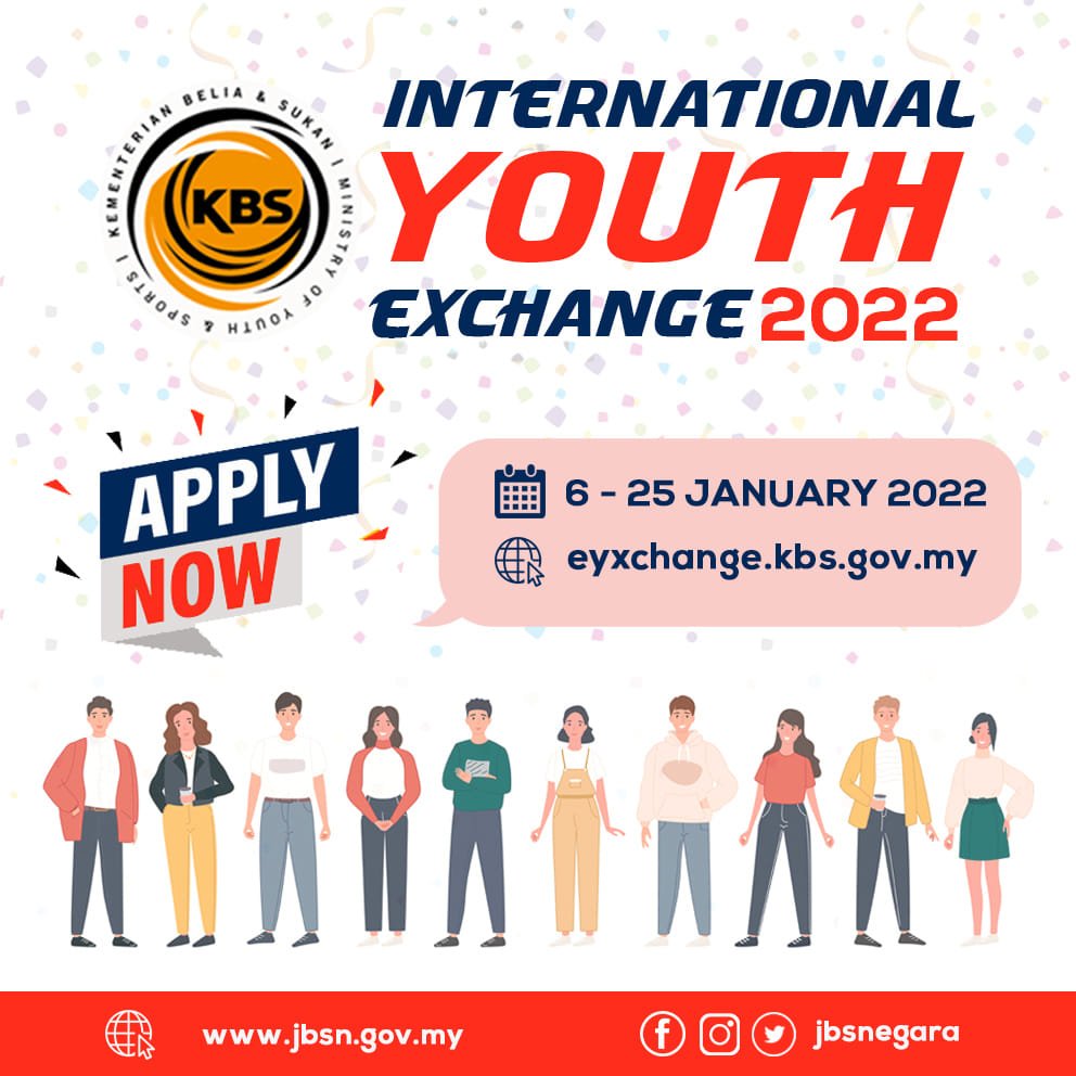 Program Pertukaran Belia Antarabangsa 2022 – Majlis Belia Malaysia